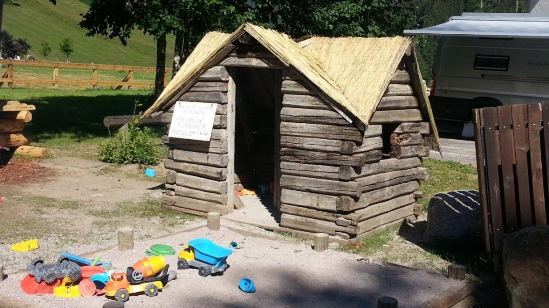 Area sosta camper al Plan a Rabbi - Il Trentino dei Bambini