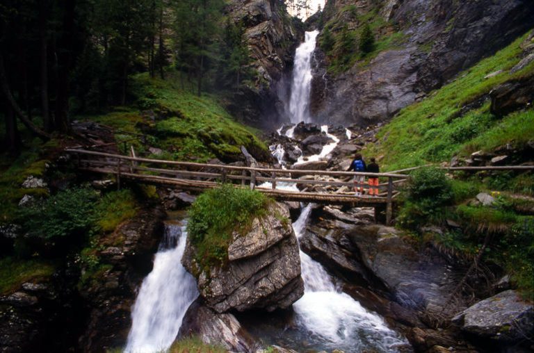 Cascate di Saènt in Val di Rabbi - Il Trentino dei Bambini