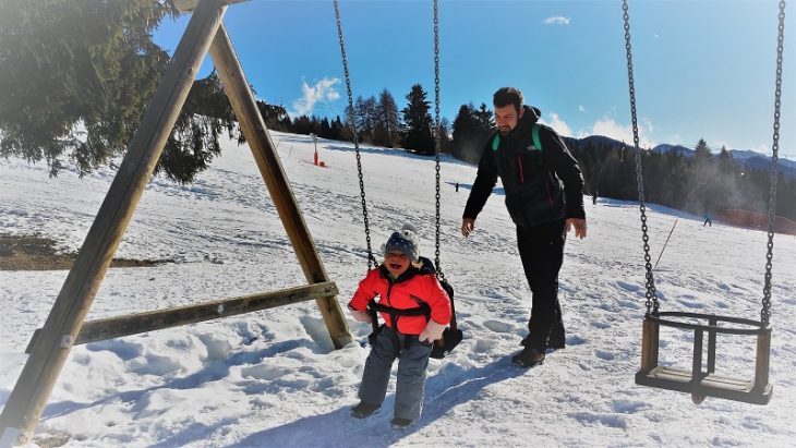 Parco neve Nevelandia a Predaia - Il Trentino dei Bambini
