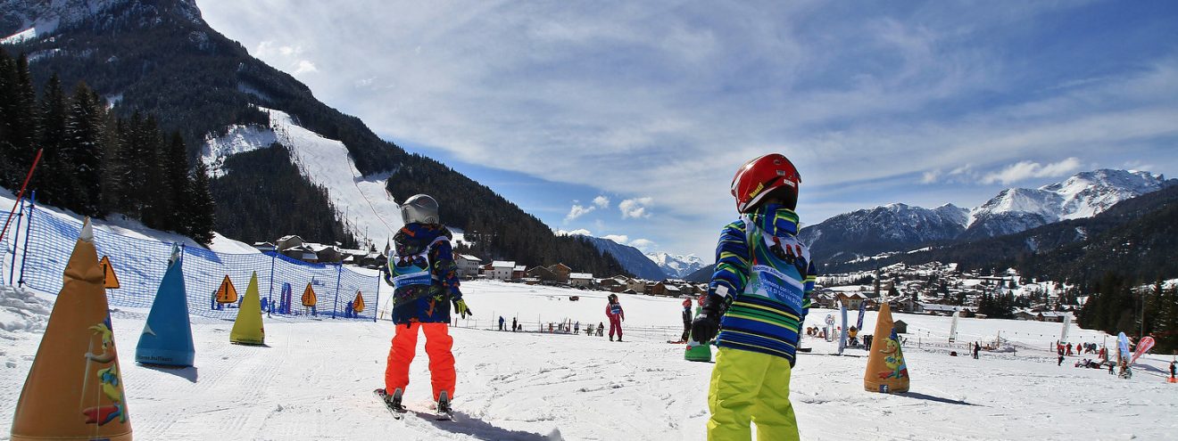 Fraine: parco sulla neve a Pera - Il Trentino dei Bambini