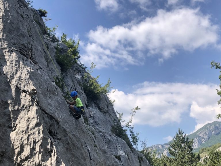 Climbing ai Massi delle Traole - Il Trentino dei Bambini