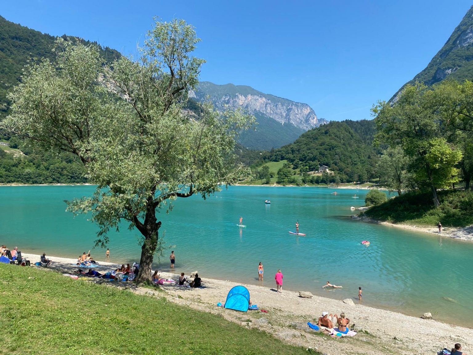 Colori d’autunno al lago di Tenno - Il Trentino dei Bambini