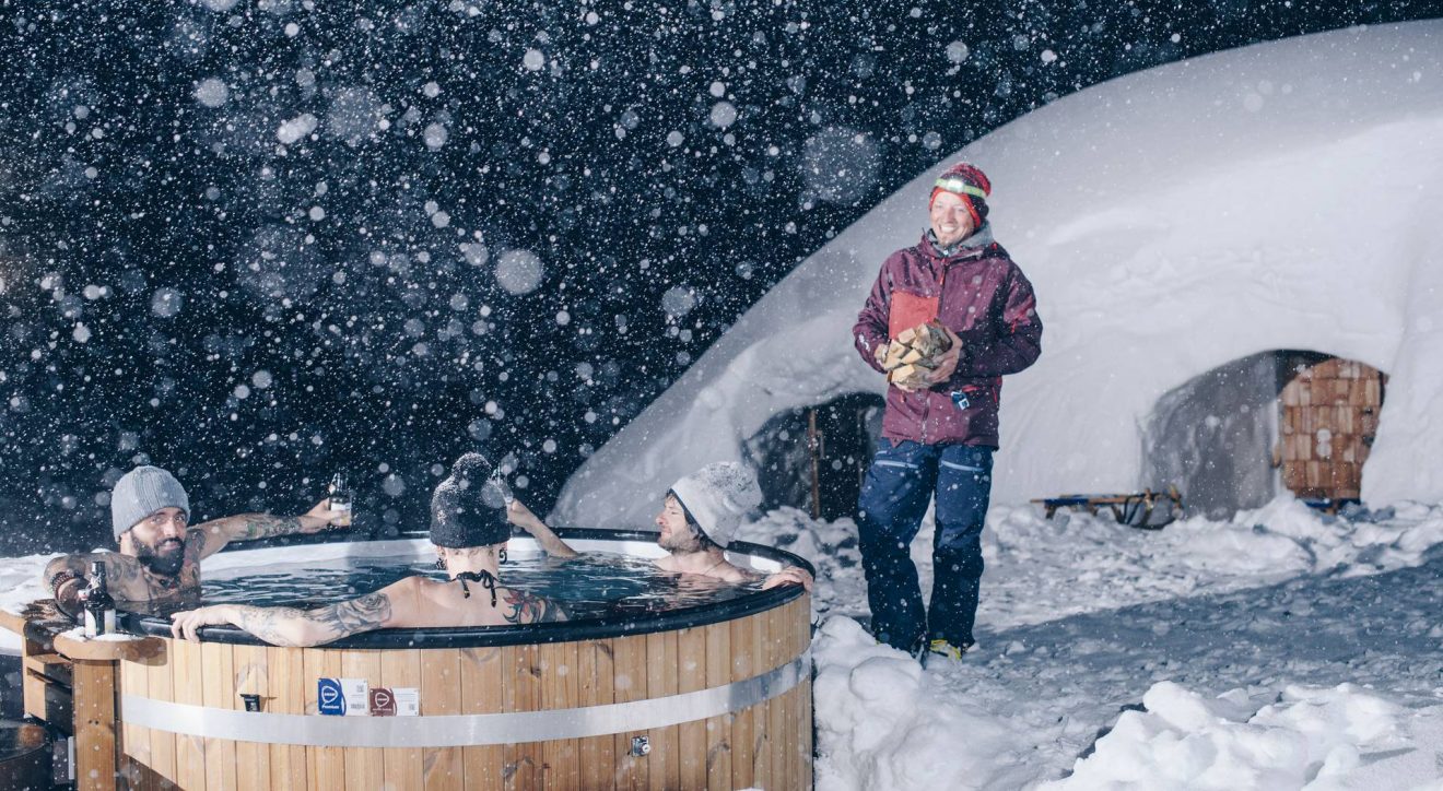 Dormire in un igloo - Il Trentino dei Bambini