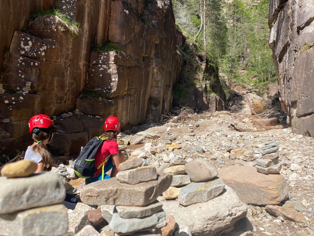 La gola del Geoparc Bletterbach - Il Trentino dei Bambini