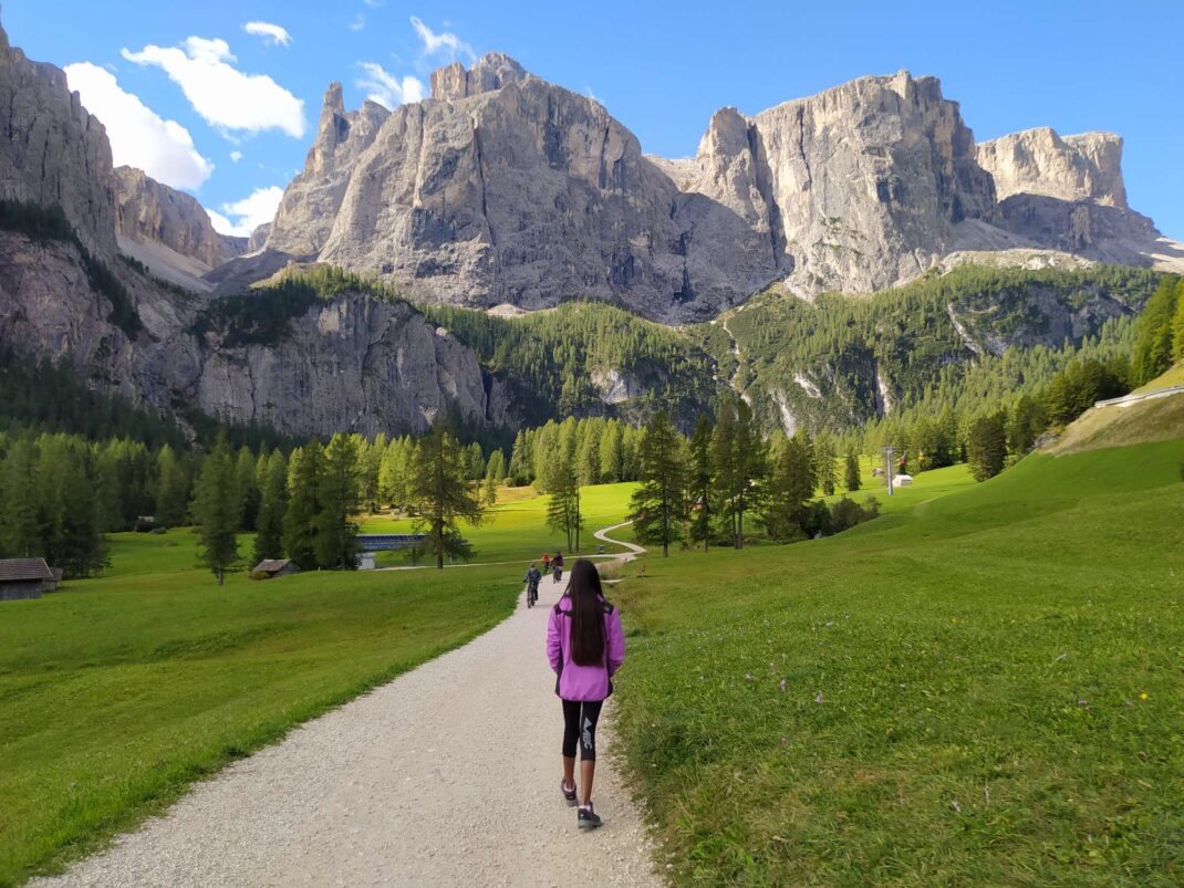 Val Badia, cascate del Pisciadù - Il Trentino dei Bambini