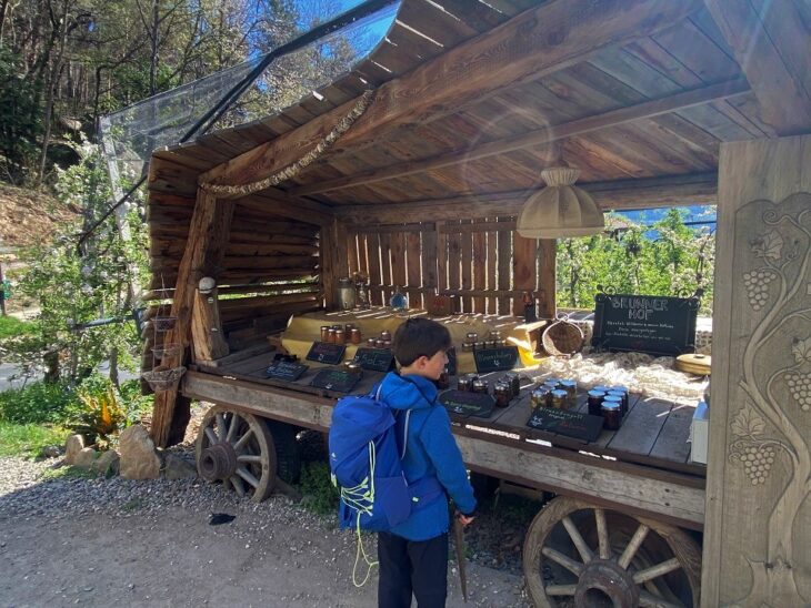 Lungo la Roggia di Lagundo - Il Trentino dei Bambini