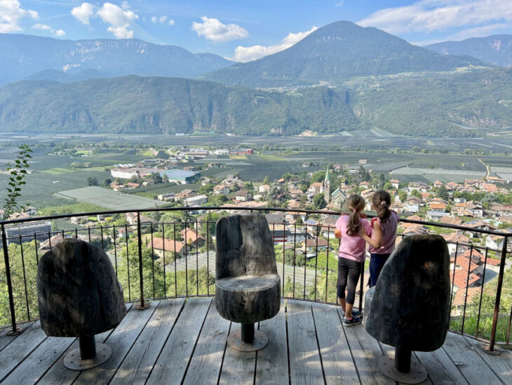 Sentiero panoramico a Gargazzone - Il Trentino dei Bambini