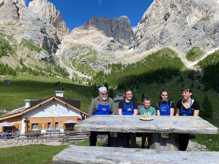 In Val di Fassa a Malga Contrin - Il Trentino dei Bambini